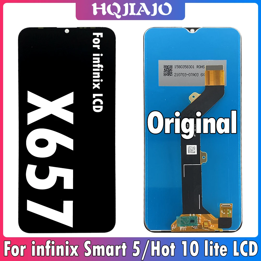 6.6inch Origianl For Infinix Smart 5 X657 X657c Lcd Display Touch ...