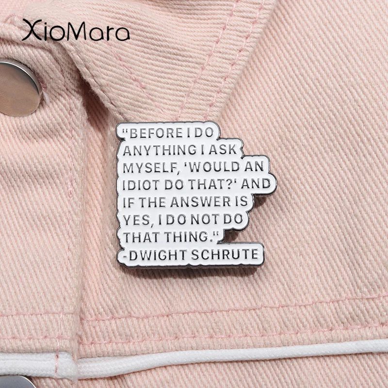 Humor-American-TV-Line-Enamel-Pin-Funny-The-Office-TV-Show-Inspiration ...