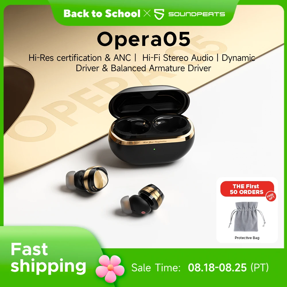 Soundpeats-Opera-05-Hi-Res-Wireless-Earbuds-With-Stereo-Sound-Hi-Fi ...