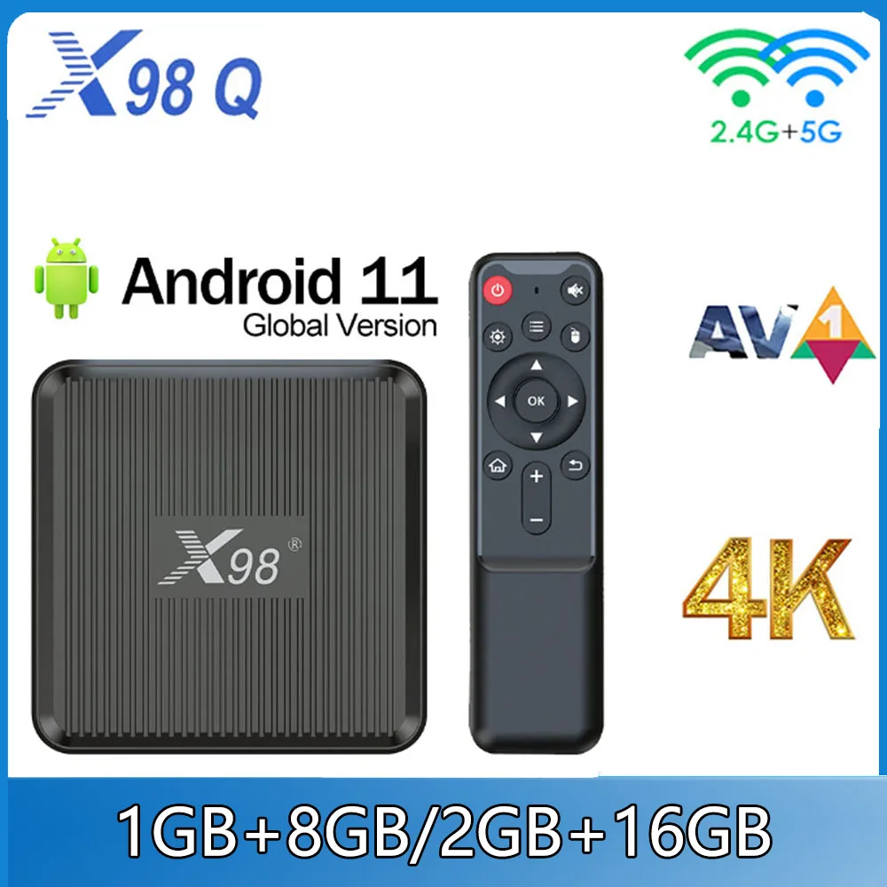 X98Q-Smart-TV-Box-AV1-Amlogic-S905W2-4K-HD-Smart-Media-Player-Set-Top ...