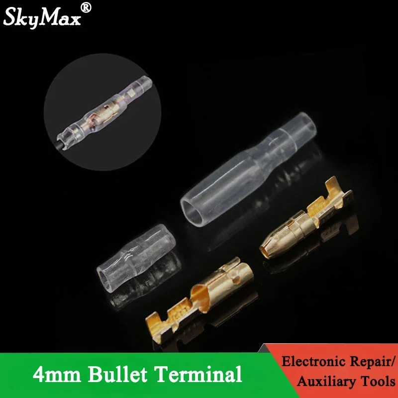 4-0-Bullet-Terminal-Car-Wire-Connector-Diameter-4mm-Male-and-Female ...