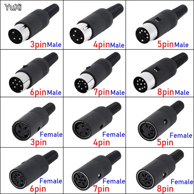 Pin Din Connector Female Wholesale Discounted | americanprime.com.br