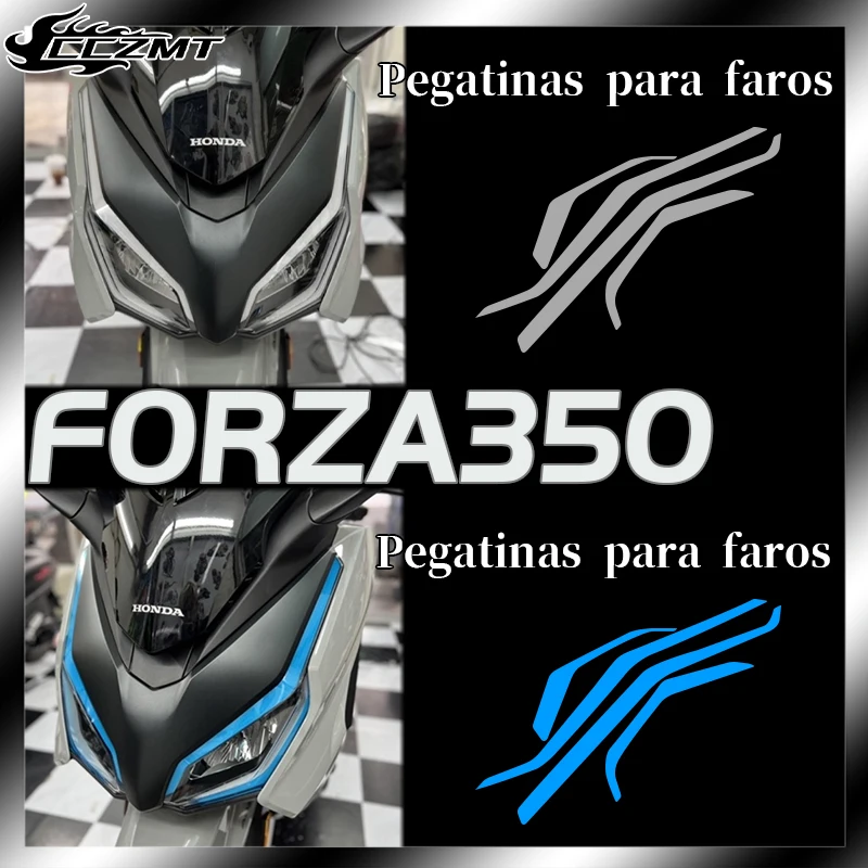Motorcycle light film protection film headlight strip modification ...