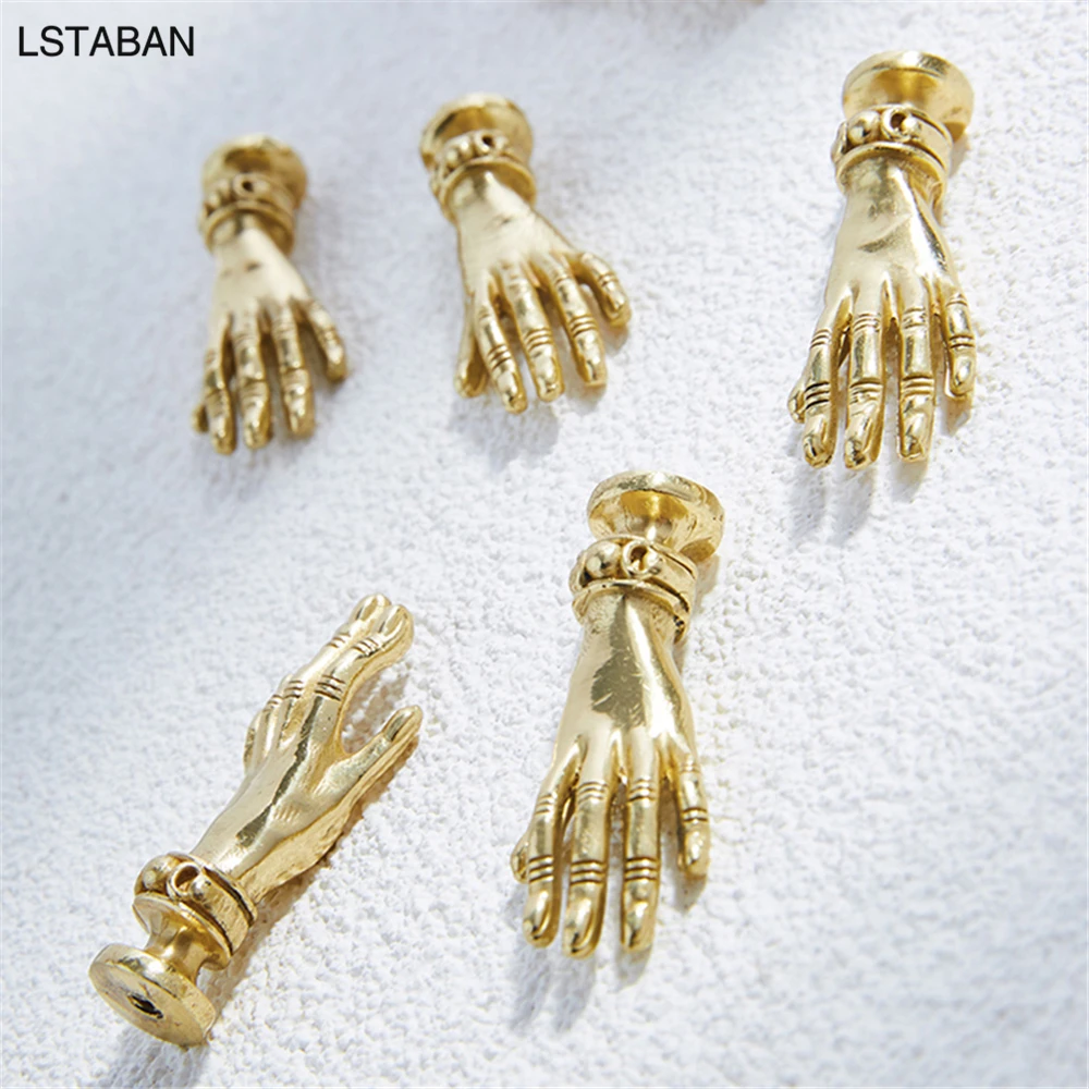 Solid-Brass-Furniture-Handle-Nordic-Pure-Copper-Creative-Animal-Palm ...