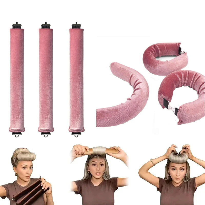Heatless-Curling-Rod-Heatless-Hair-Curls-Headband-High-Resilience-Satin ...