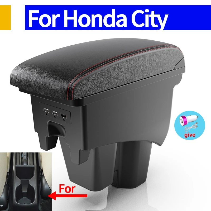 For-Honda-City-Armrest-Box-For-Honda-New-City-Car-Armrest-Heighten ...