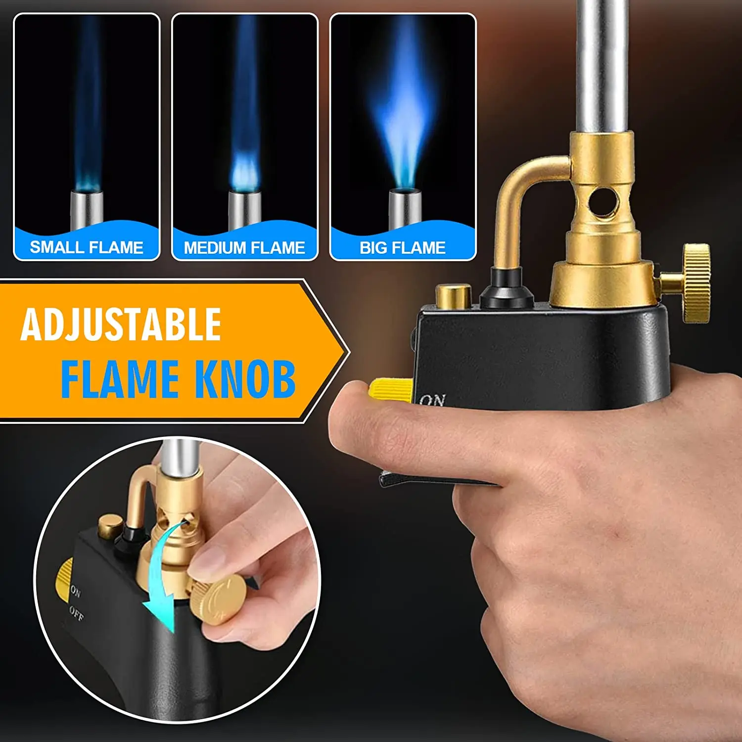 Small Propane Torch Head