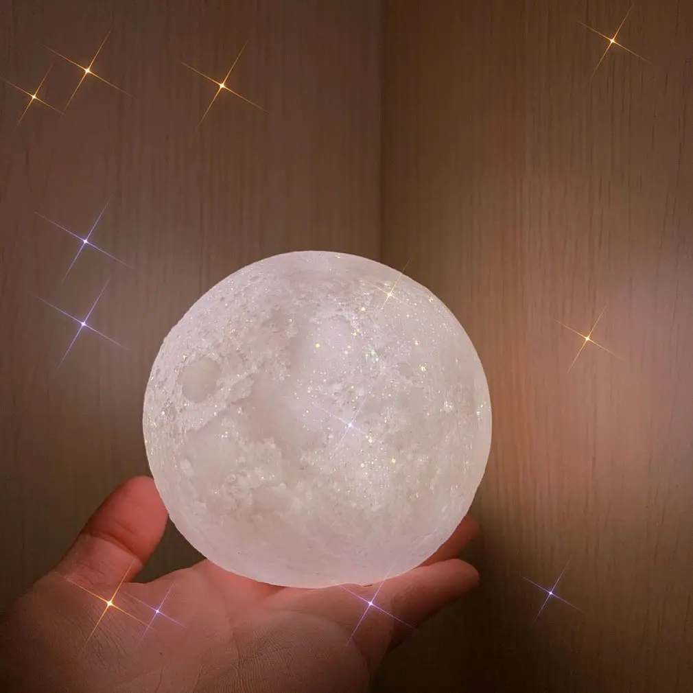 3D-Print-Moon-Light-Lamp-Bedroom-Decor-Night-Lights-Hallway-Bedside ...