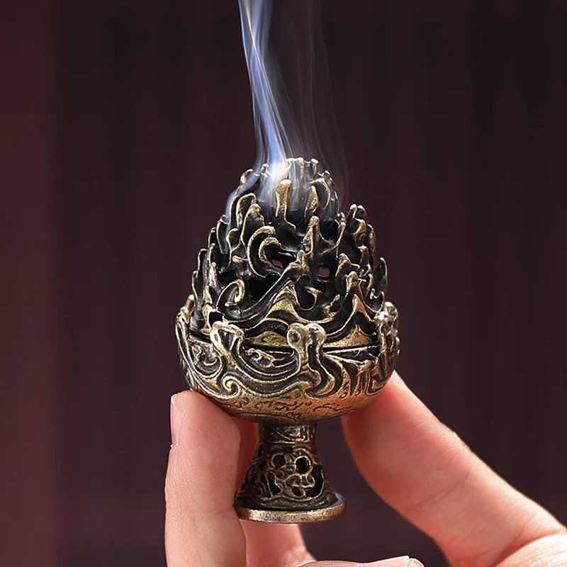 Boshan-Censer-Sandalwood-Incense-Burner-Metal-Alloy-Zen-Chinese ...