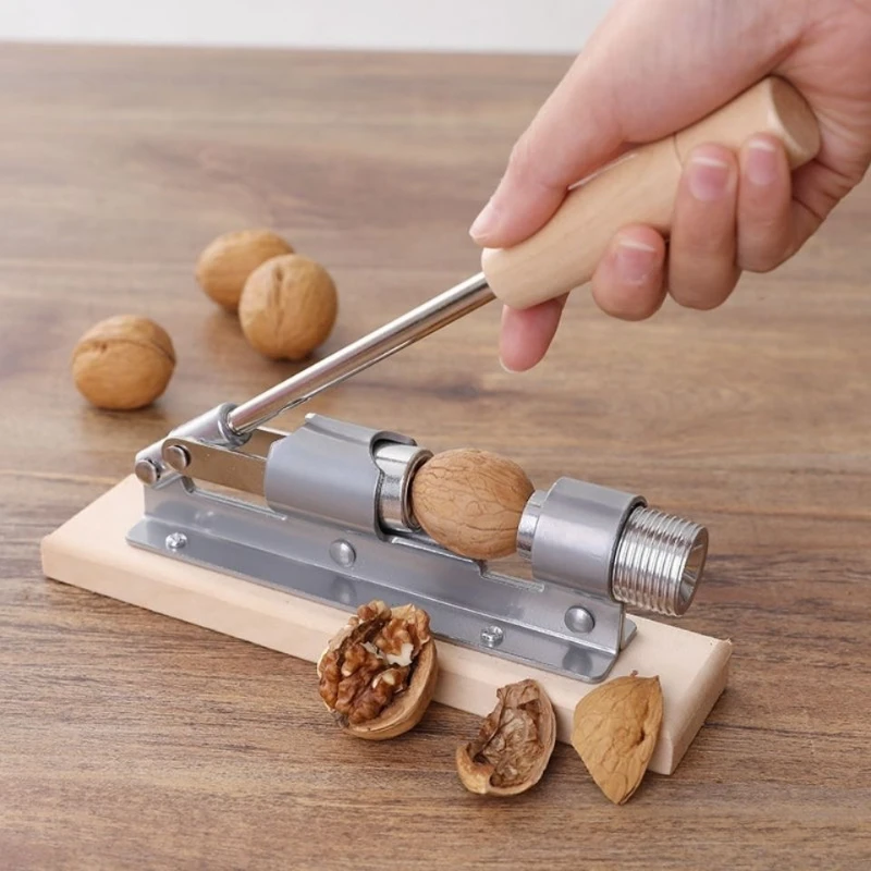 Stainless-Steel-Walnut-Clip-Nut-Shell-Breaker-Mechanical-Walnut-Machine ...