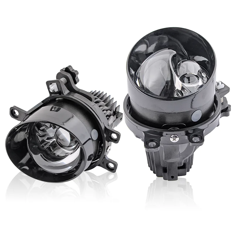 80W-High-Power-3-0-LED-Headlight-Fog-Lamp-Lens-CSP-Chip-6000K-White ...