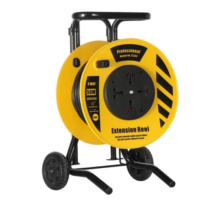 Carrete-de-Cable-el-ctrico-retr-ctil-para-uso-industrial-accesorio ...