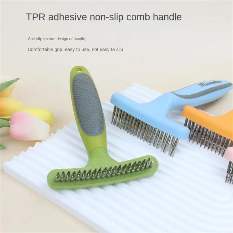 Pet-Needle-Comb-Knot-Hair-Brush-Teddy-Creative-Pet-Supplies-Rake-Comb ...