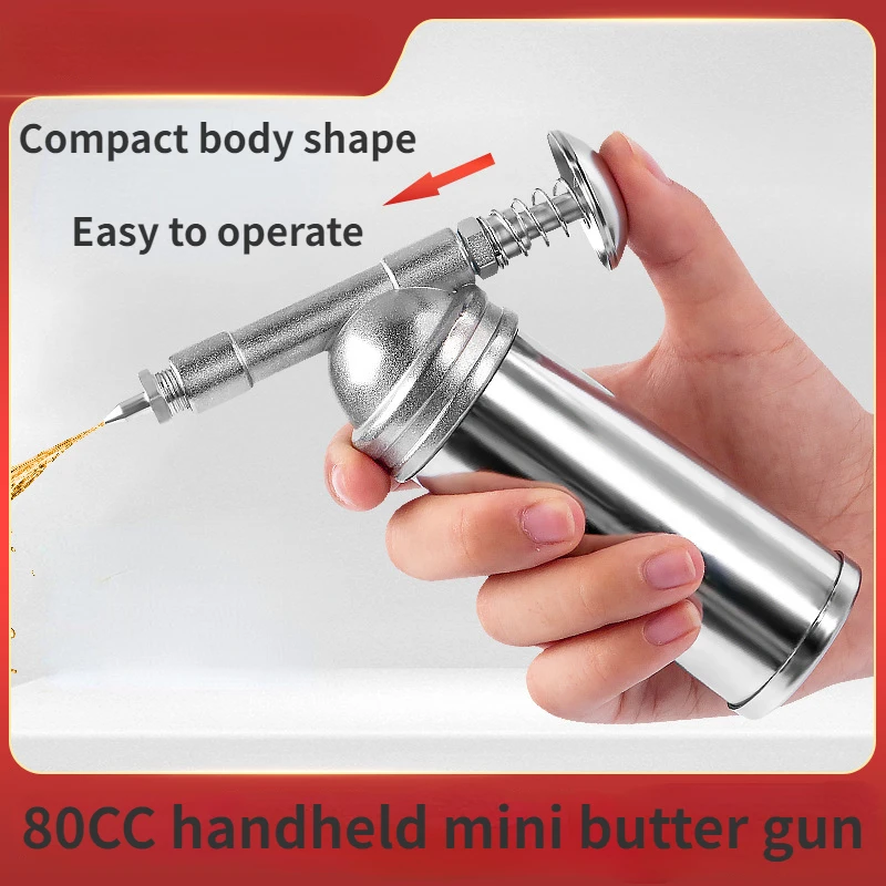80cc-Manual-Butter-Gun-Oiler-Escavadeira-M-quinas-Automotivas-Butter ...