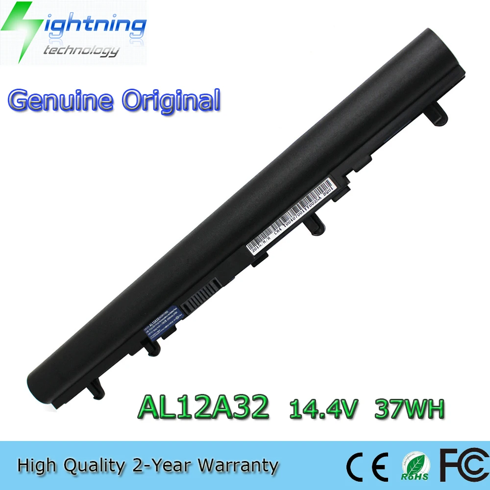 Brand New Genuine Original AL12A32 14.4V 37Wh Laptop Battery for Acer ...