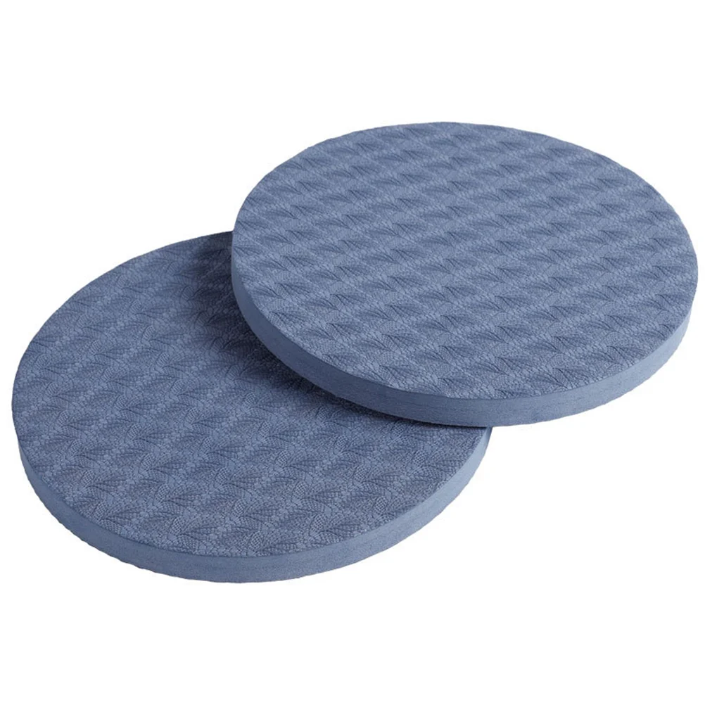 2cps-Round-Yoga-Mat-Exercise-Pad-Pilates-Pads-for-Exercise-Practice ...