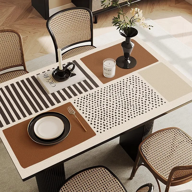 Nordic-Style-Table-Mat-Minimalist-Geometric-Pattern-Insulation-Mats ...