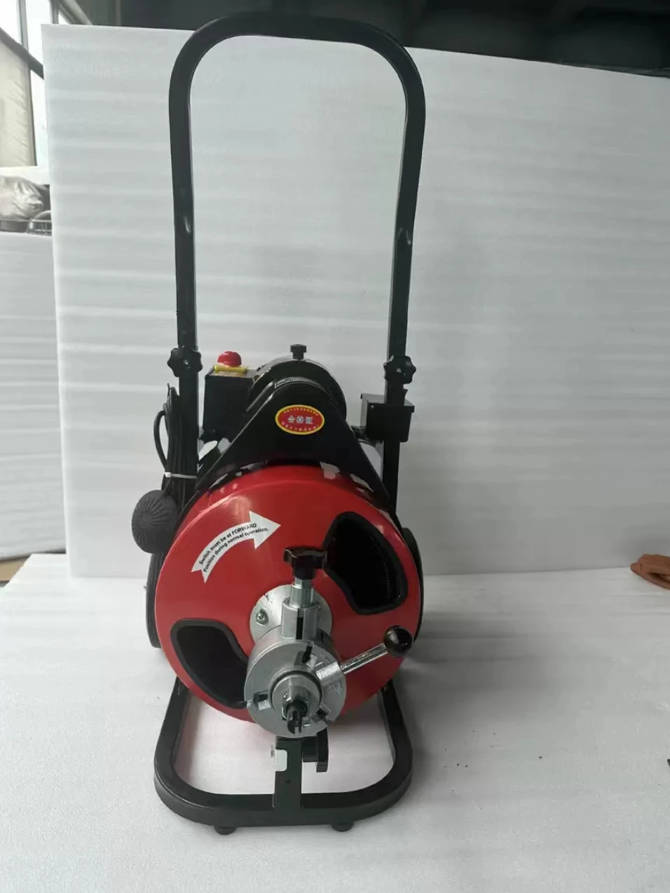 Electric-Sewerage-Pipe-Machine-Drain-Cleaner-Sewer-Cleaning-Tool-Snake ...