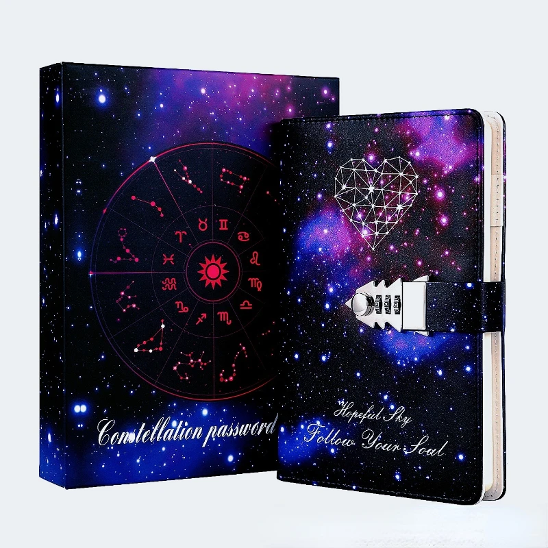 A5-Twelve-Constellations-with-Lock-Notebook-Office-Meeting-Records ...