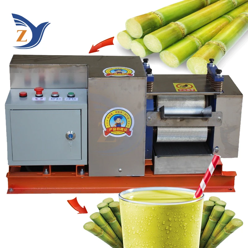 Sugarcane-Juicer-Machine-700KG-Per-Hour-Electric-Press-Stainless-Steel ...