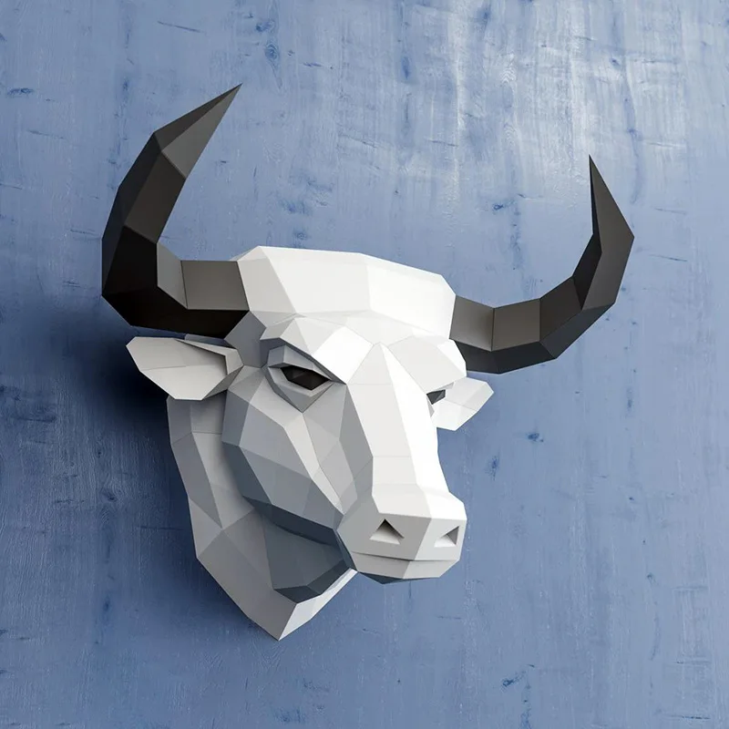 3d Origami Cow