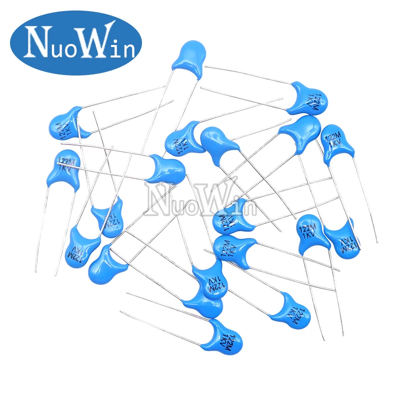 20PCS-High-Voltage-Ceramic-Capacitor-1KV-1000V-10PF-22PF-47PF-100PF ...