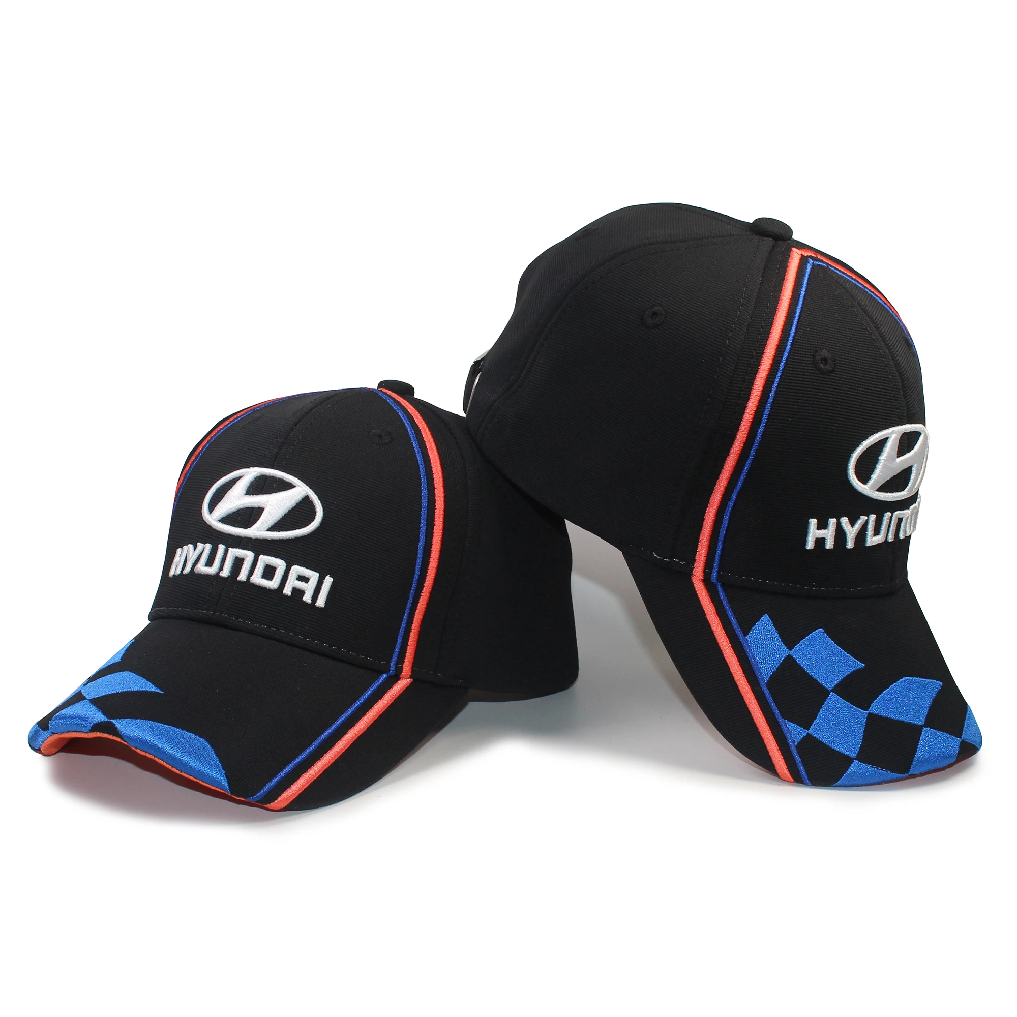 Brand-Car-Cap-New-Style-Casual-Baseball-Cap-Navy-Fabric-with-Blue-Mesh ...