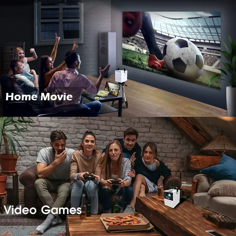 4k Laser Projector for Xiaomi Huawei Smartphone 1080P Full HD HDMI ...