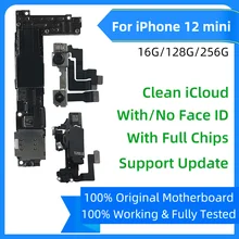 Original Unlocked For iPhone 12 mini motherboard Update Clean iCloud ...