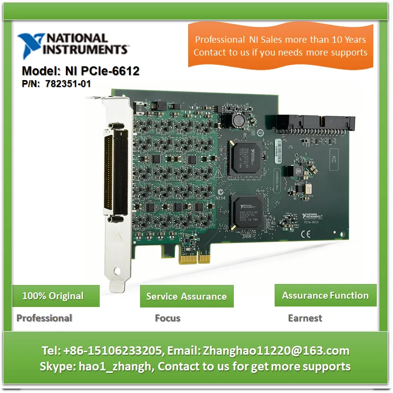 NI PCIe-6612 782351-01 DAQ card
