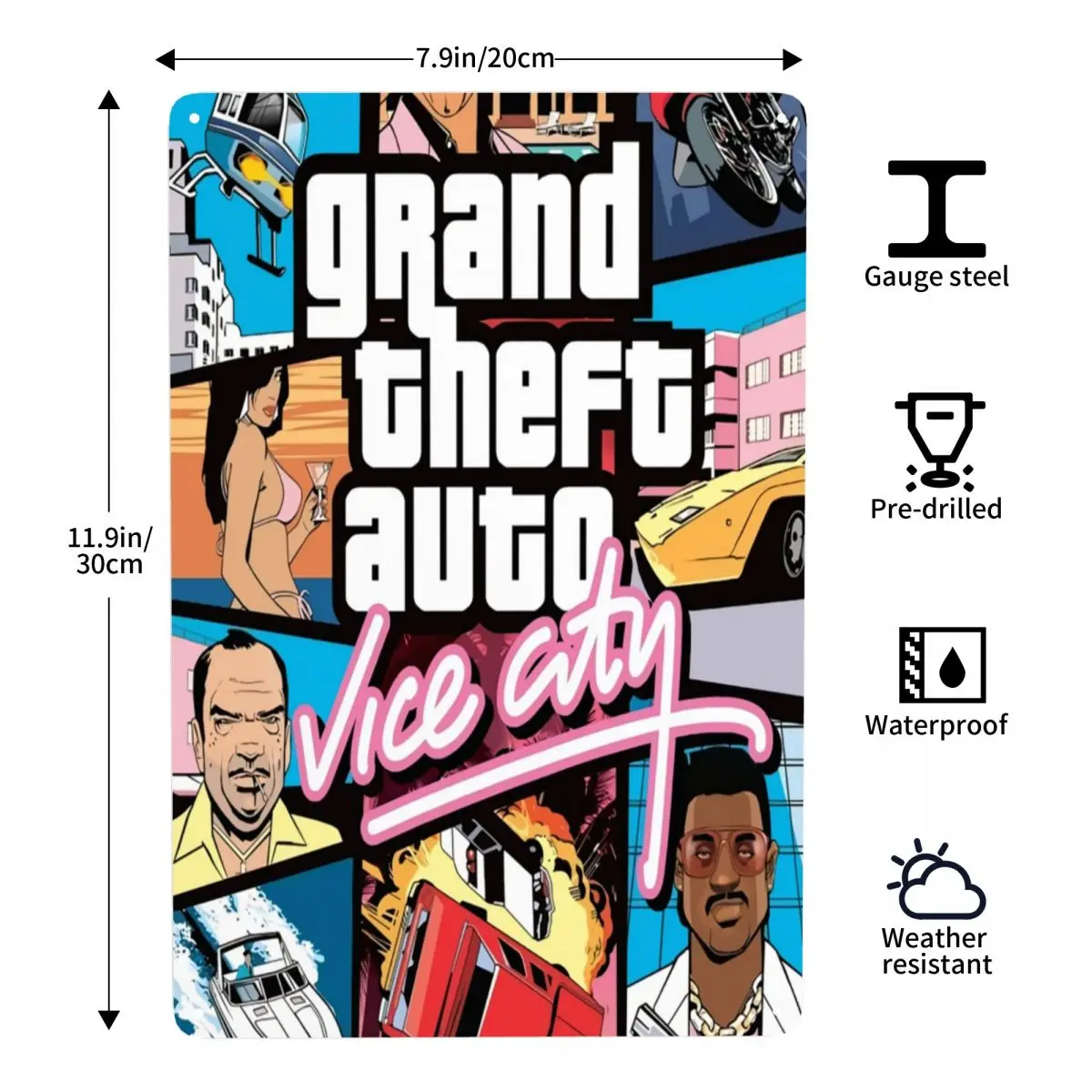 Gta Vice City Poster