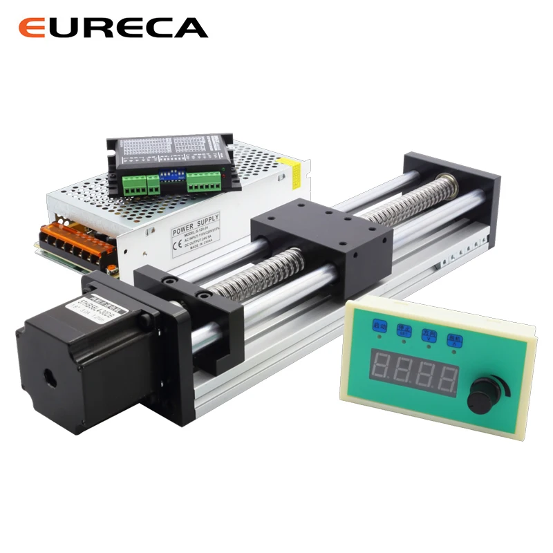 Cnc Ball Screw Linear Guide Rail Slide Motion | Linear Guide Rails ...