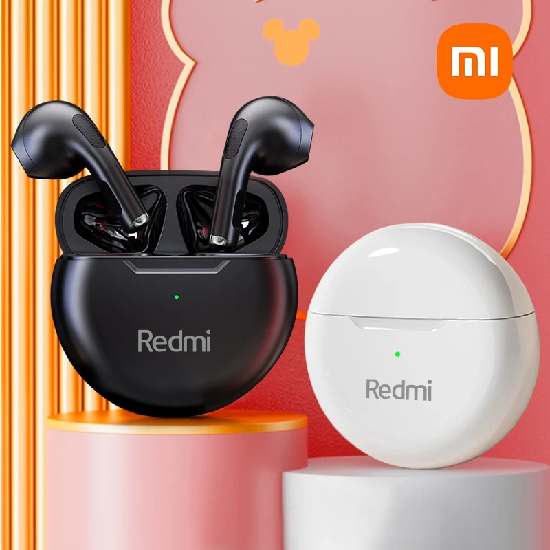 Xiaomi sem fio fones de ouvido bluetooth redmi fones de ouvido alta fidelidade tws fone estéreo ...