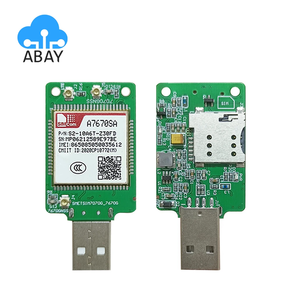 SIMCom-A7670SA-USB-LTE-Dongle-4G-LTE-Cat1-Module-Core-Board-Compatible ...