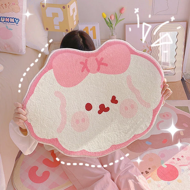 Cartoon-Kawaii-Carpet-Rug-Lamb-Thick-Carpet-Ins-Cute-Bear-Rabbit ...