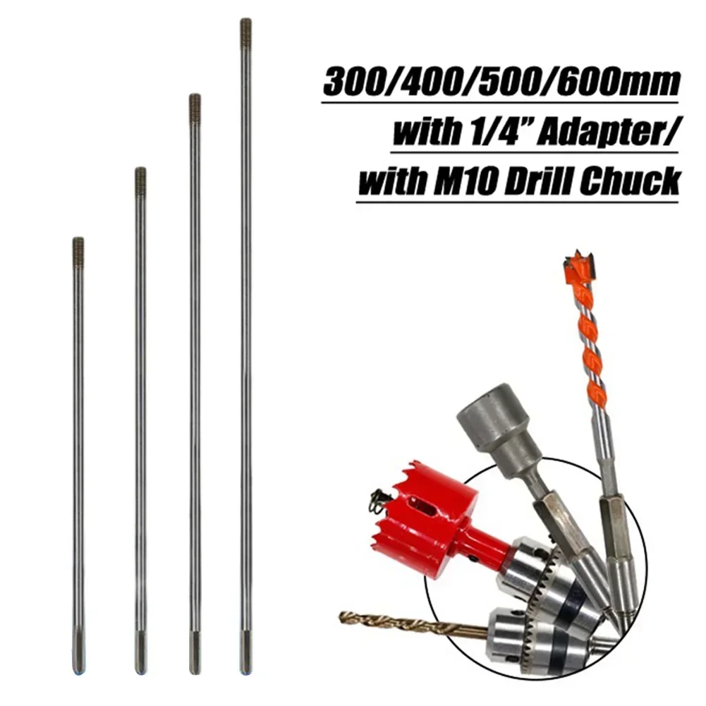 Drill-Bit-Extension-Bar-M10Chuck-Deep-Hole-Drilling-Extension-Connect ...