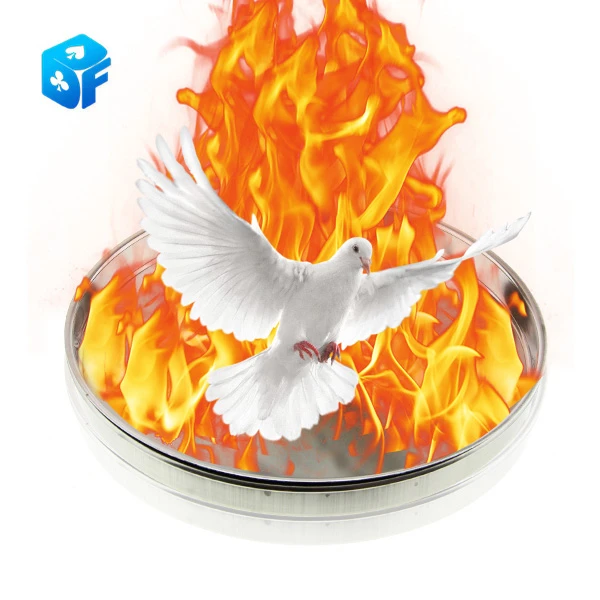 Dove Pan Double Load Professional Magic Tricks Props Toys Magician ...