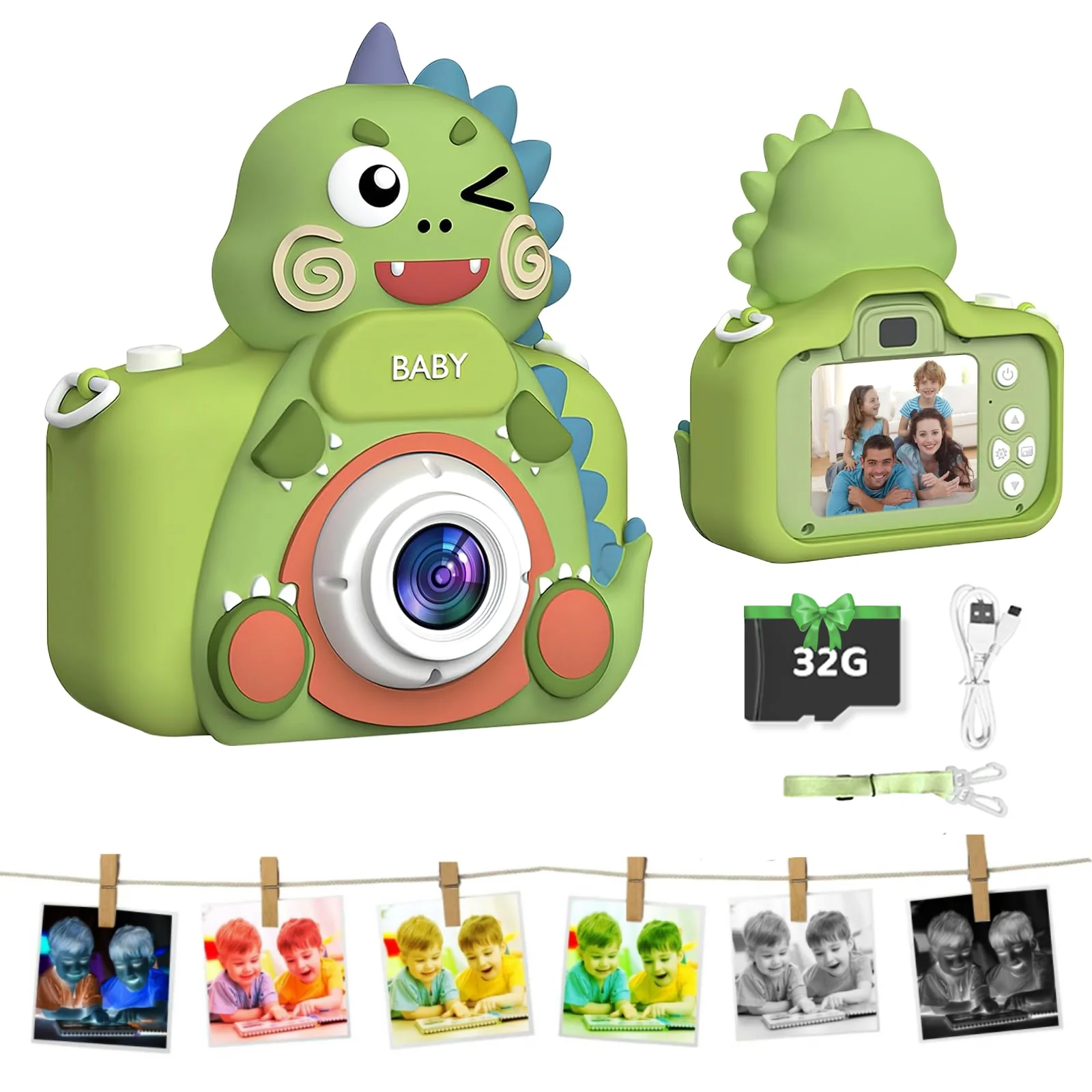 Mini-kids-Camera-Educational-Toys-Digital-camera-1080p-video-camera ...