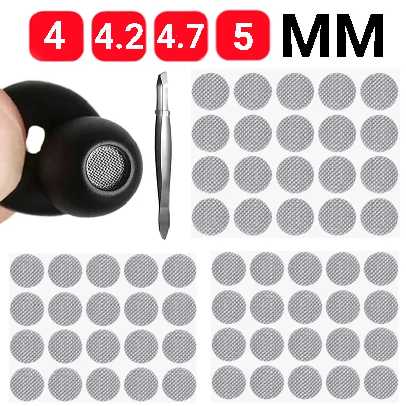 Earphone-Dustproof-Net-4mm-4-2mm-4-7mm-5mm-Mesh-Net-Filter-In-ear ...