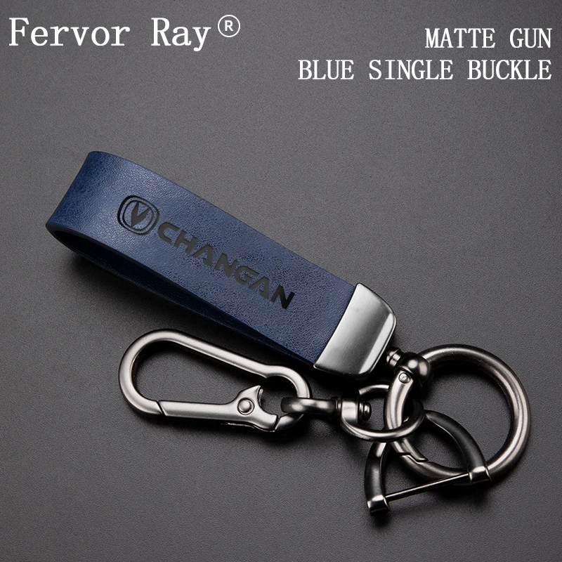 Fashion-Metal-Leather-Car-Keychain-for-Changan-Eado-Uni-t-CS55plus ...
