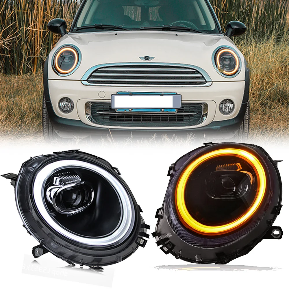 2PC-Angel-Eyes-Halo-LED-Driving-Running-Light-For-BMW-Mini-Cooper-R56 ...