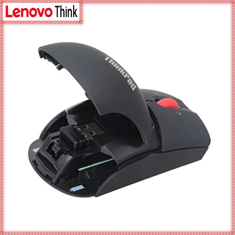 Lenovo thinkpad laser sem fio pequeno preto notebook mouse portátil de ...