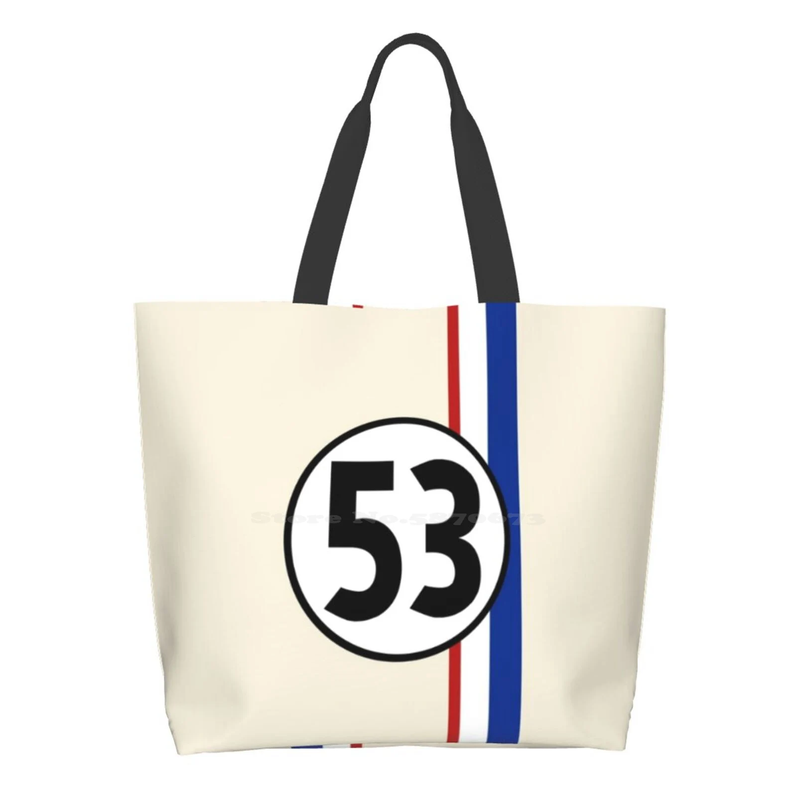 The Love Bug Shopping Bags Fashion Casual Pacakge Hand Bag Herbie Love ...