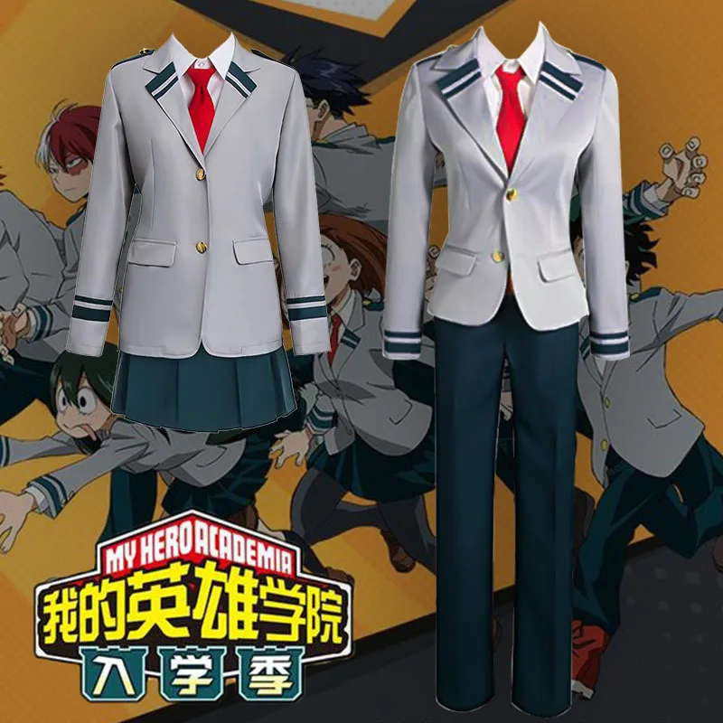 My Hero Academia Anime Midoriya Izuku Cosplay Costume Todoroki Shoto ...