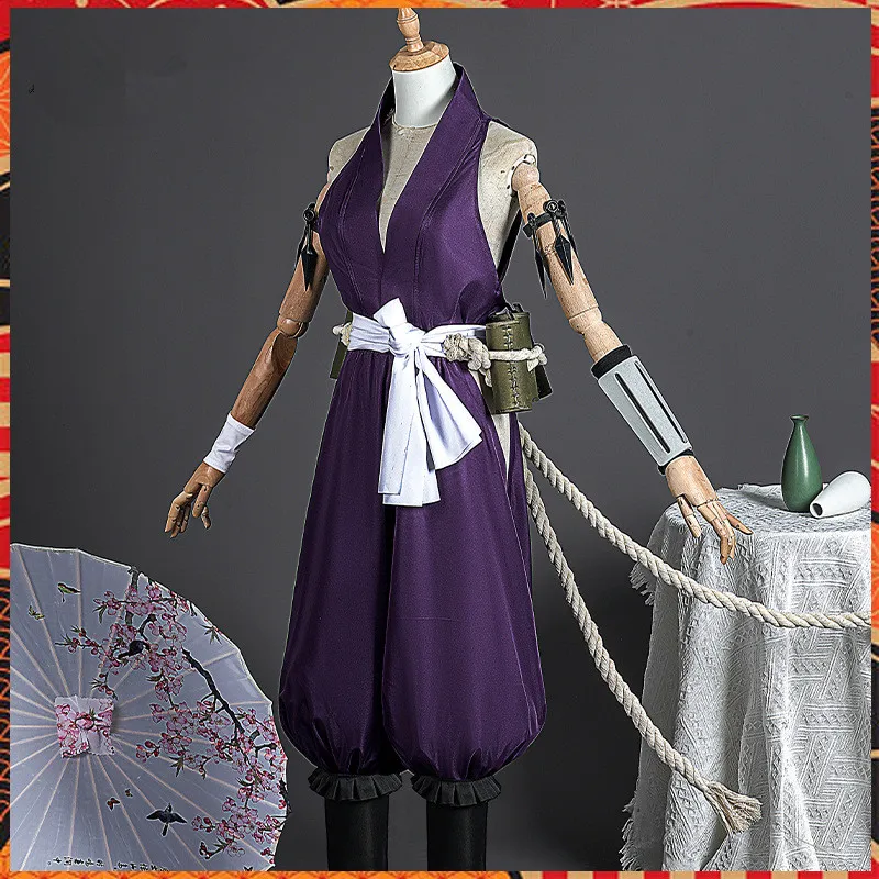 Yuzuriha-Cosplay-Costume-Anime-Hell-s-Paradise-Jigokuraku-Purple-Wig ...