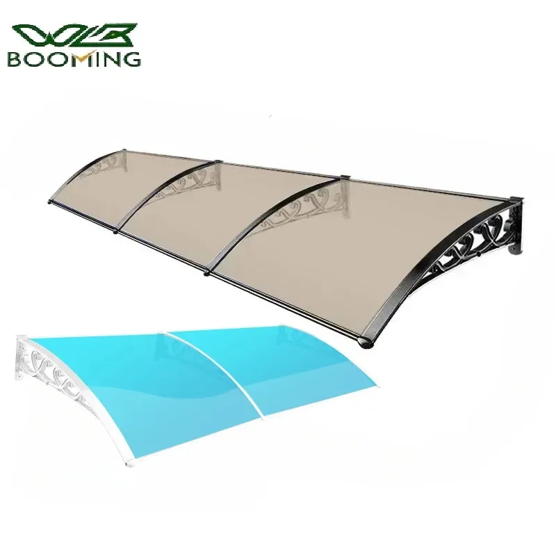 Awning-PC-Board-Rain-Canopy-Silent-Anti-UV-Sunshade-Door-and-Window ...