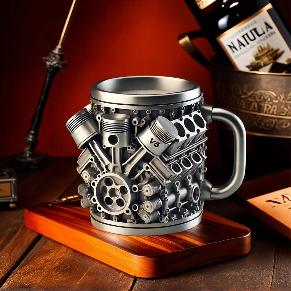 15OZ V8 V6 Engines Stainless Steel Cup, Personalized Stainless Steel ...