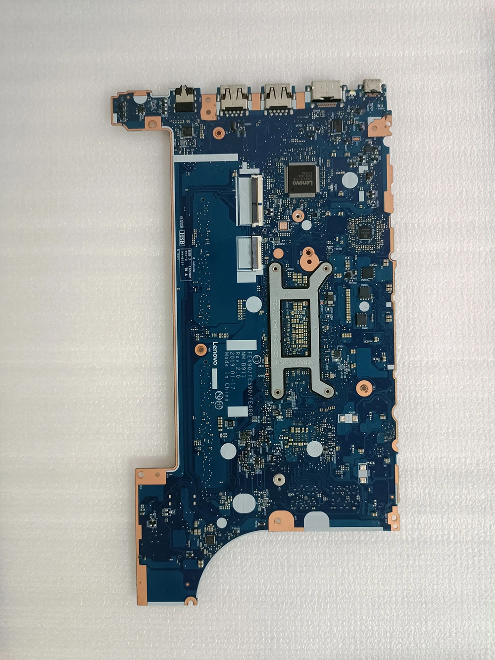 NM-B911-For-Lenovo-Thinkpad-E490-E590-Laptop-Motherboard-CPU-I3-8135U ...