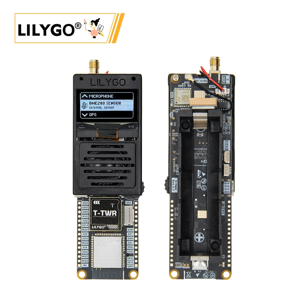 LILYGO-T-TWR-REV2-1-ESP32-S3-Walkie-Talkie-Development-Board-L76K-GNSS ...