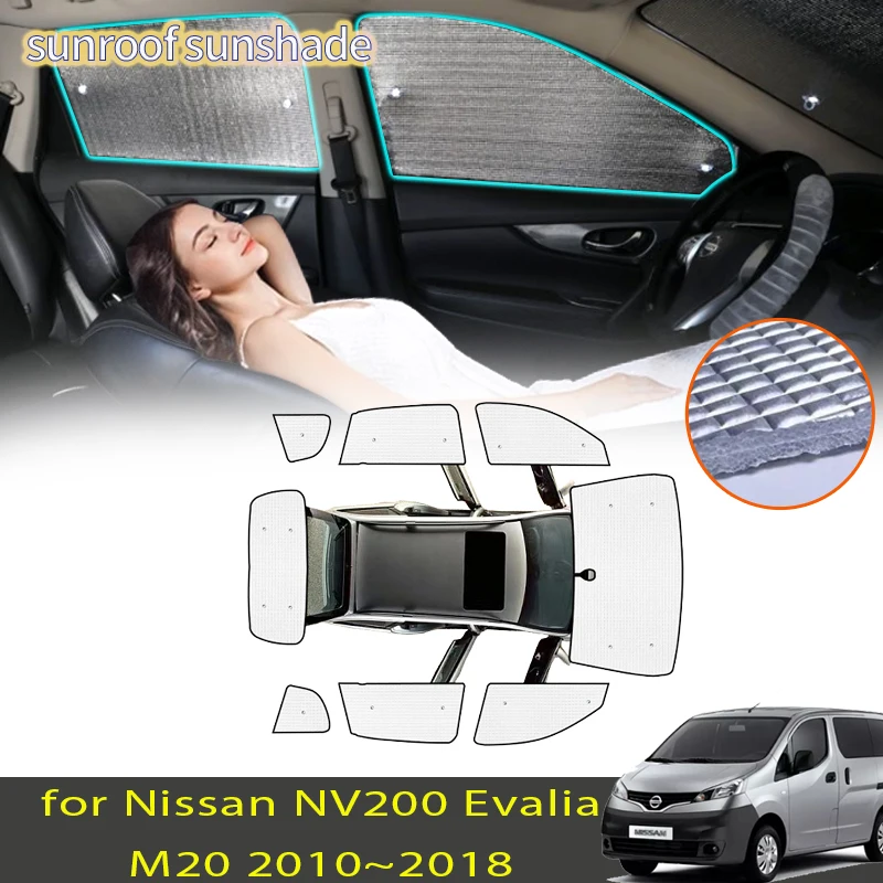For Nissan NV200 Evalia M20 2010~2018 2012 2015 2017 Car Accessories ...